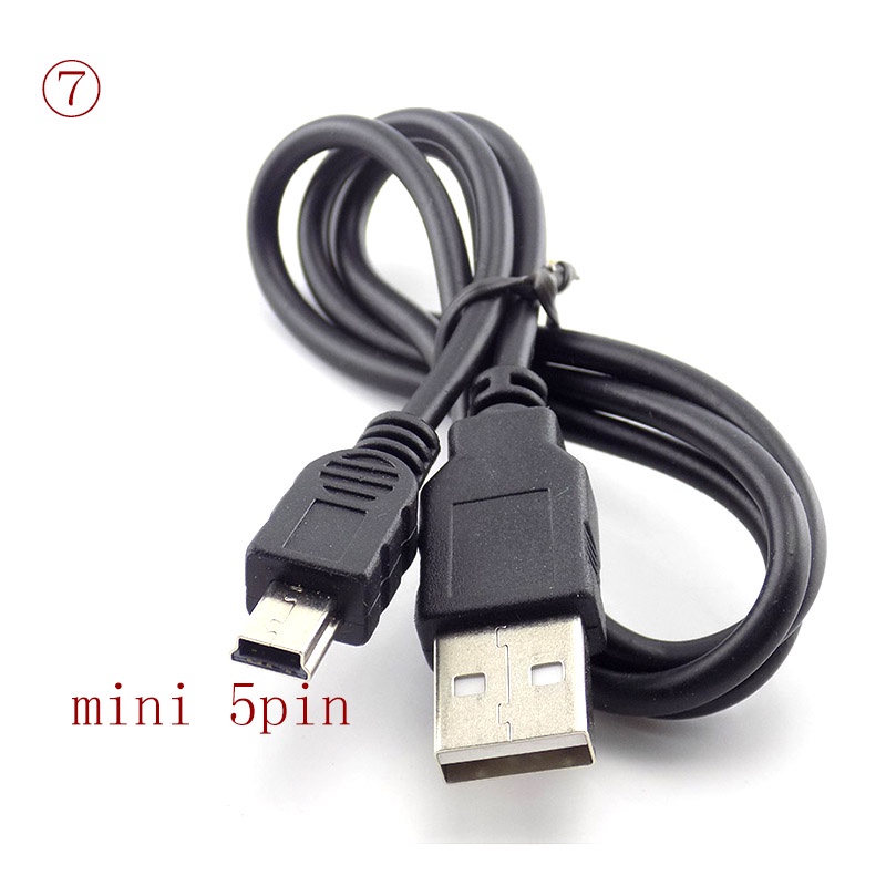 USB type A Male to DC 5.5 2.1 2.5 2.0 3.5x1.35 4.0x1.7 mm male mini ...