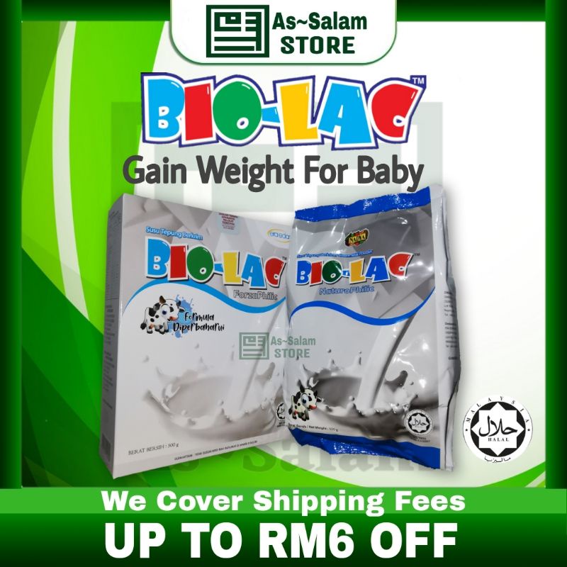 Biolac Susu Original Weight Gain Baby Formula Era Edar Bio Lac Tambah Berat Badan Kanak Kanak ...