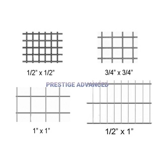 DAWAI JARING BESI 3 kaki/ 4 kaki Galvanized BRC Welded Iron Wire Mesh ...