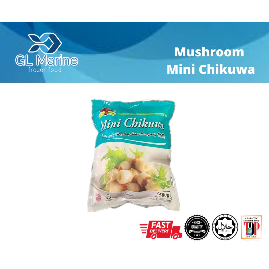 Mushroom Mini Chikuwa 烧竹轮 { 500GM } | Shopee Malaysia