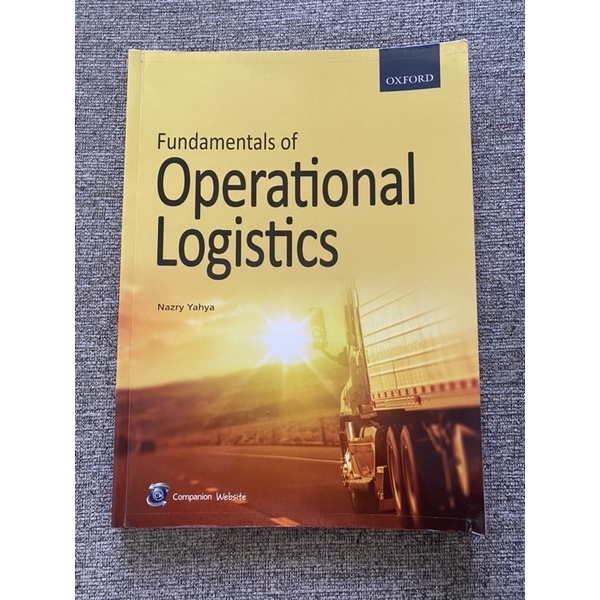 FUNDAMENTALS OF OPERATIONAL LOGISTICS (USED) | Shopee Malaysia
