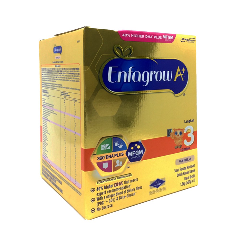 Enfagrow A+ MindPro Step 3 Original - 600g (Milk Formula Powder ...
