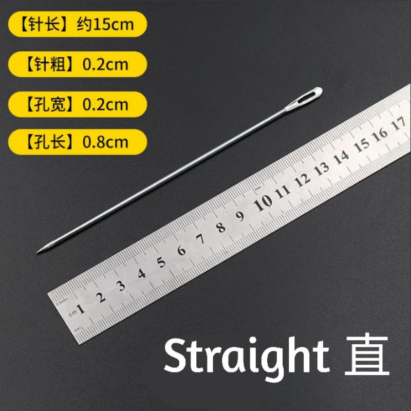 Sack Needle Large Eye Knitter Big Hole Sewing Embroidery For Jute Bag ...