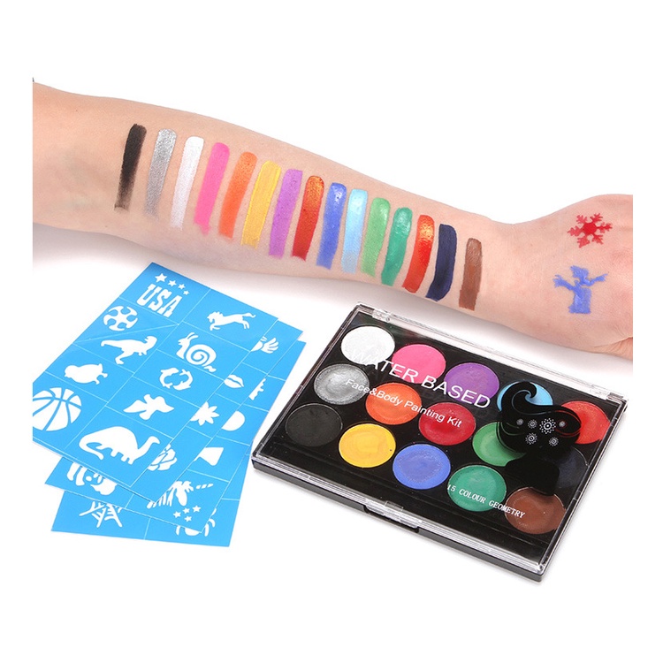 32 Templates Face Painting make up Part DIY painting template hollow ...