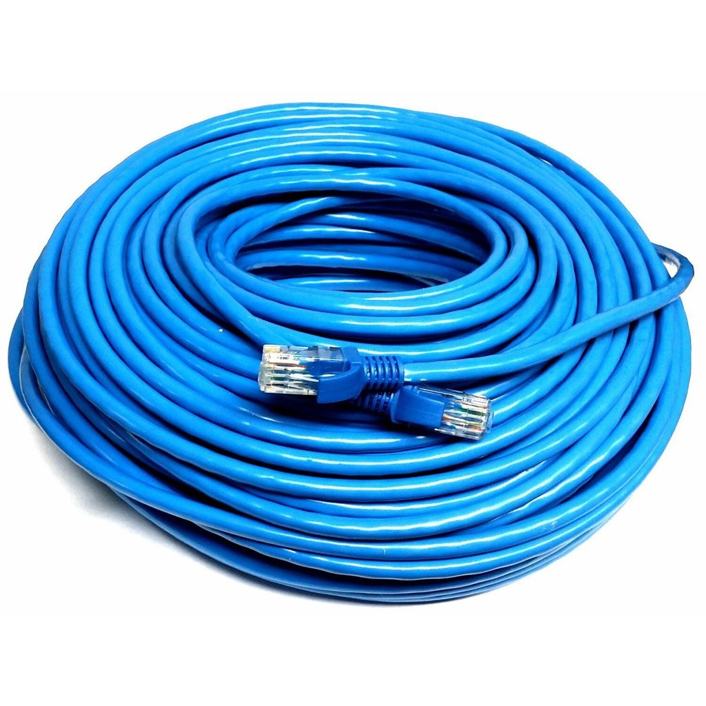 30M/40M/50M CAT5E Ethernet Internet RJ45 Cable Cat 5e Lan Cable Router ...