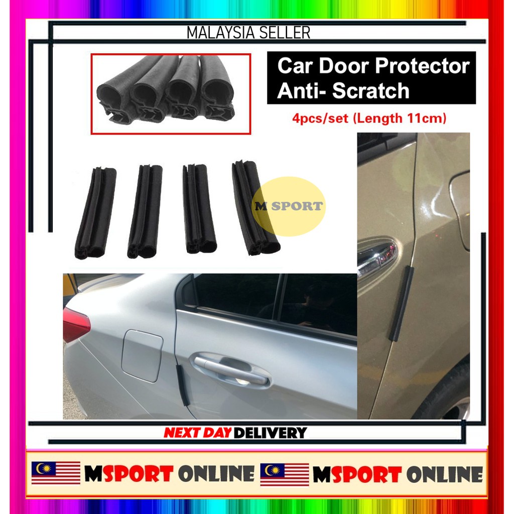 car door anti-scratch rubber getah anti calar pintu kereta | Shopee ...