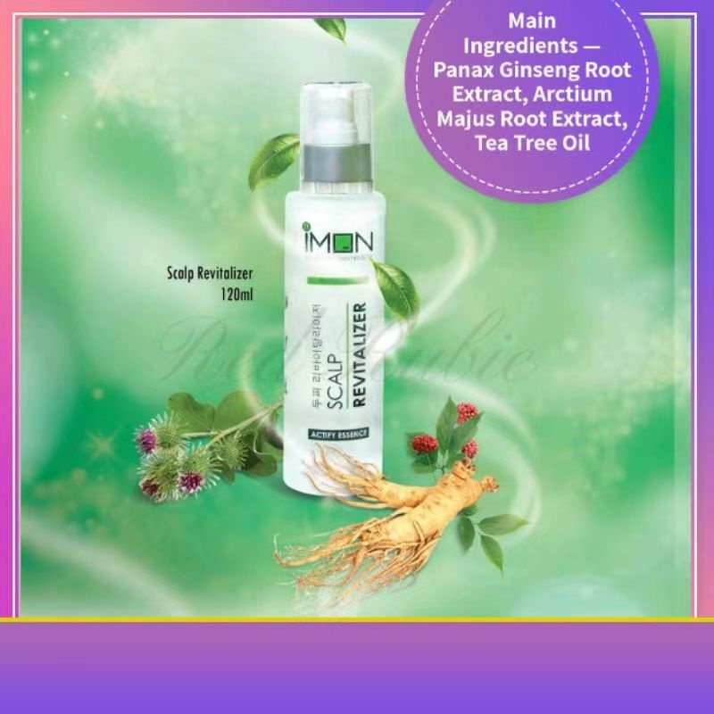 Imon Hair Tonic(Scalp Revitalizer) 120ml Original Ready Stock | Shopee ...