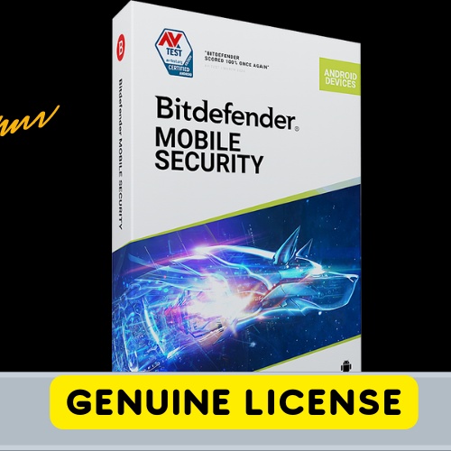 Bitdefender Mobile Security Android 1-Year License (Register under your ...
