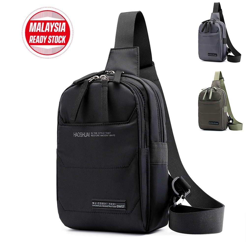 Sling Bag Man Beg Lelaki/Chest Bag Men/Beg Silang Lelaki/Sling Bag Men ...