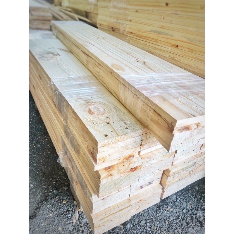kayu pallet pine siap ketam-kayu import 4’x4”x0.5” | Shopee Malaysia
