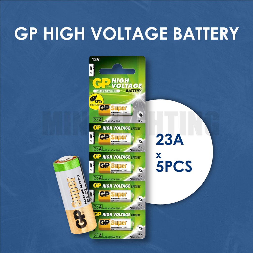 [Genuine] GP 12V Battery 23A 27A Alkaline Bateri Remote Control Kereta ...