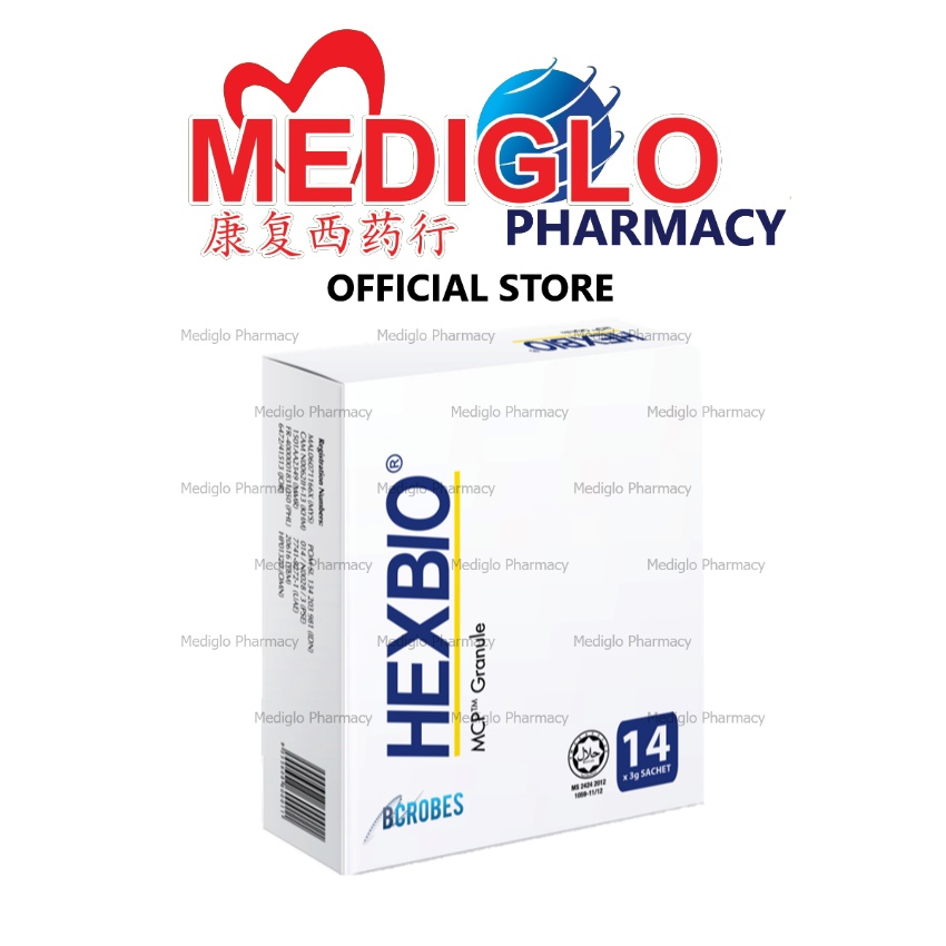BCROBES HEXBIO MCP Granule Probiotics 3g x 14 Sachets [EXP:02/2024 ...