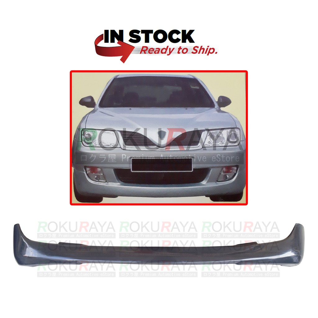 Proton Waja Big Low Sport Front Skirt Skirting Bumper Lower Lip Spoiler ...