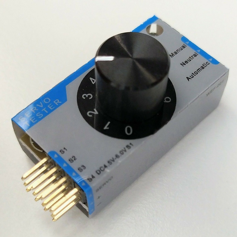 RC Servo Tester / ESC & Motor Tester - Manual Automatic Neutral Checker ...