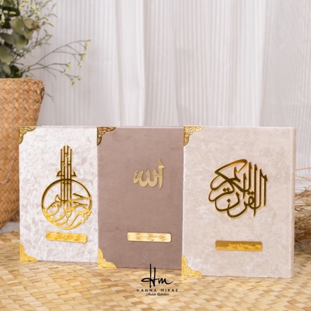 [ 💯 Alquran Exclusive ] Alquran By Hanna Mirae Exclusive Set Akad ...