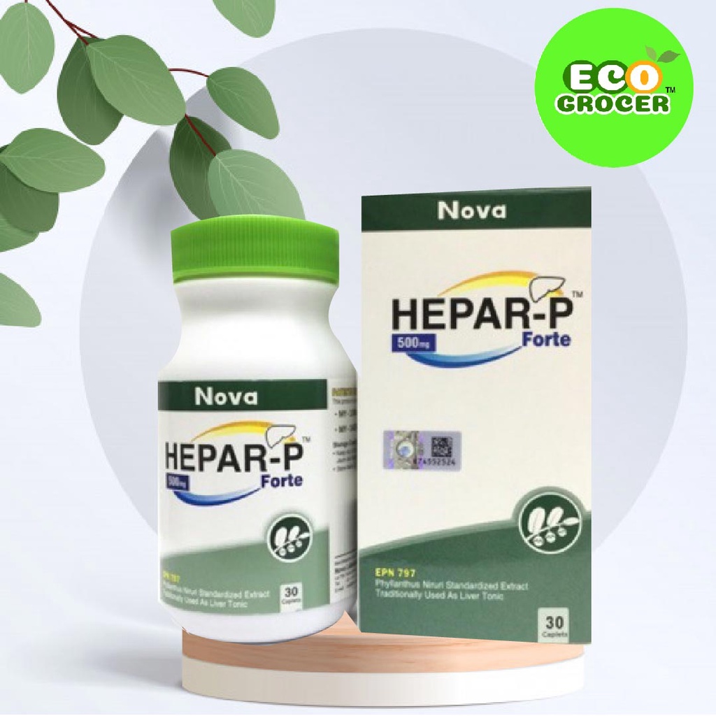 Nova Hepar-P 500mg (30 Caplets) | Shopee Malaysia