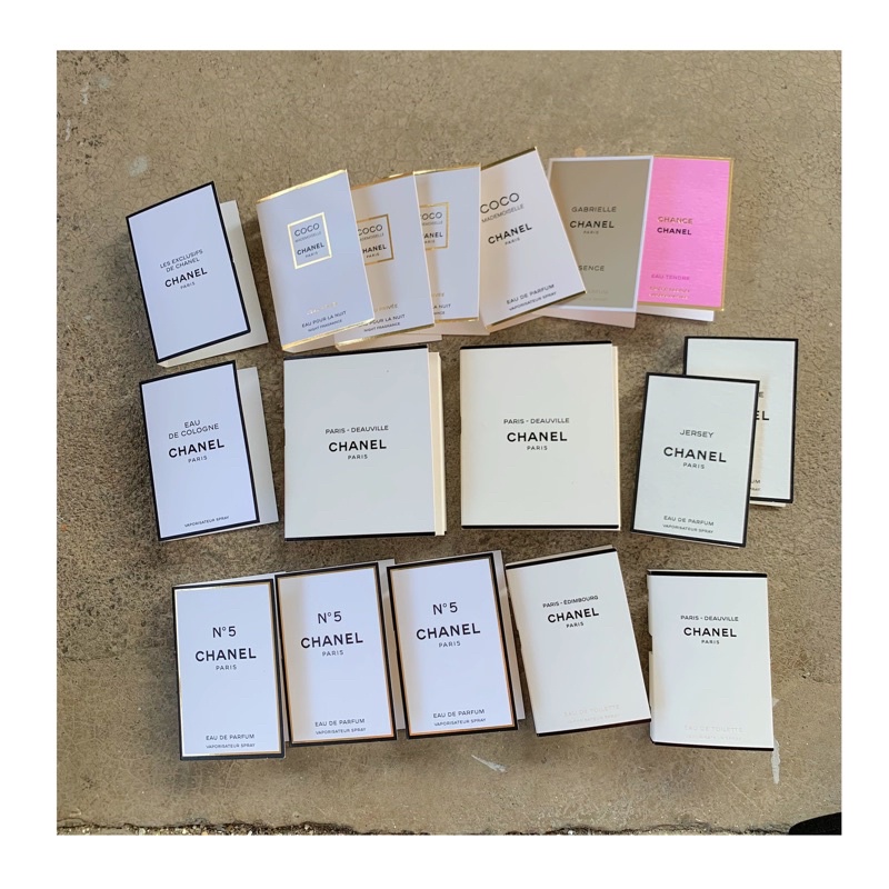 Chanel Perfume vials l *authentic* vial / samples | Shopee Malaysia