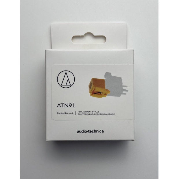 Audio-Technica ATN91 Replacement Conical Turntable Stylus for AT91 ...