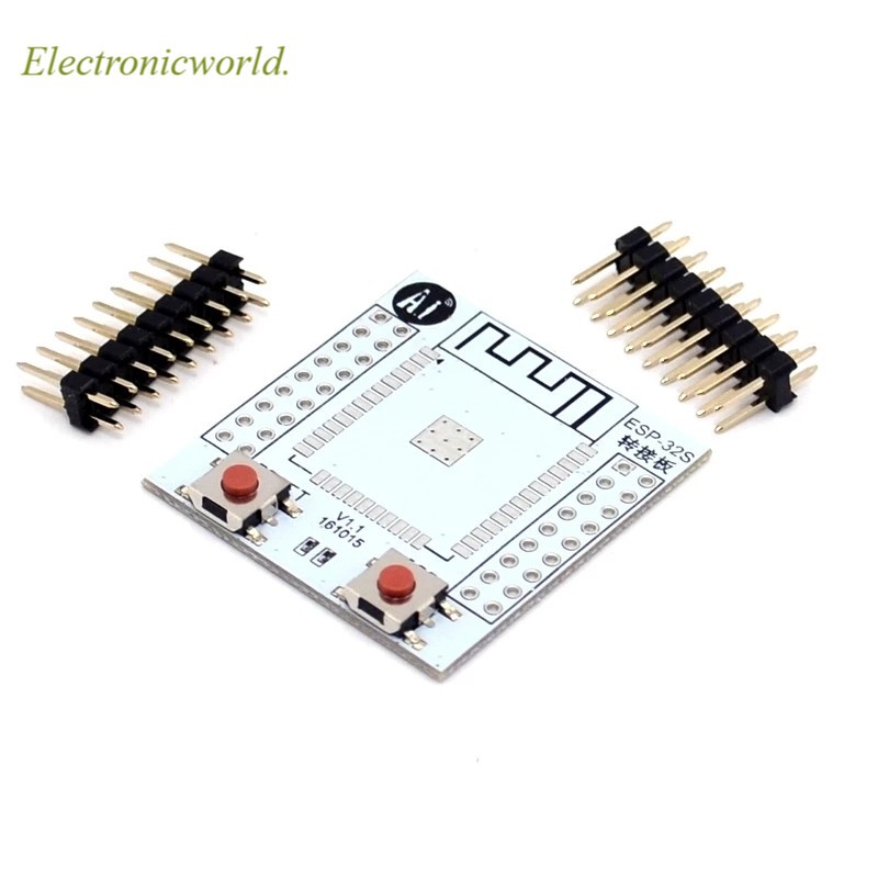 ESP-32S Pinboard Convertor Module ESP32S Adapter Board Support for ESP ...