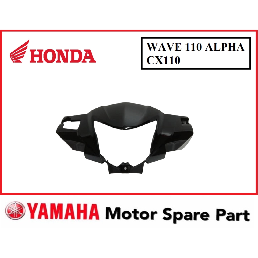 HONDA ALPHA CX110 V1 HANDLE COVER 0 FRONT HEADLAMP HEAD LAMP LIGHT ...