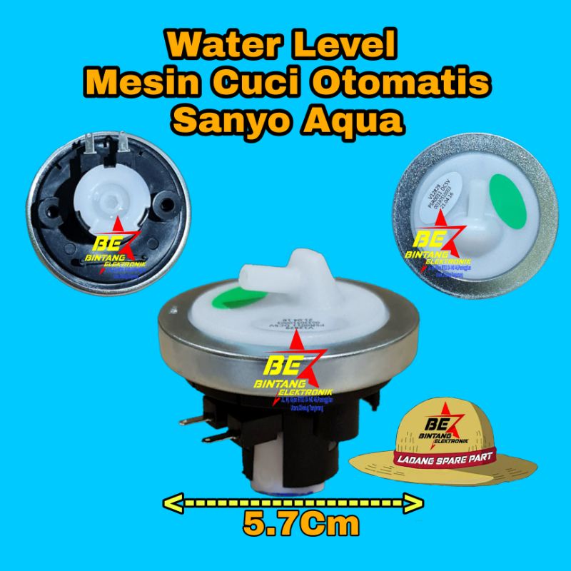 MESIN Water Level Switch Sanyo Aqua Washing Machine Round 2 Automatic ...