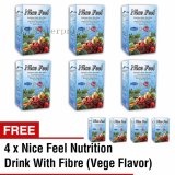 Nice Feel Fiber Drink (Mixed) 6 Original with 4 Orange Flavour | Shopee ...