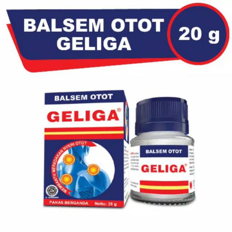BALSEM OTOT GELIGA MUSCULAR BALM 20G | Shopee Malaysia