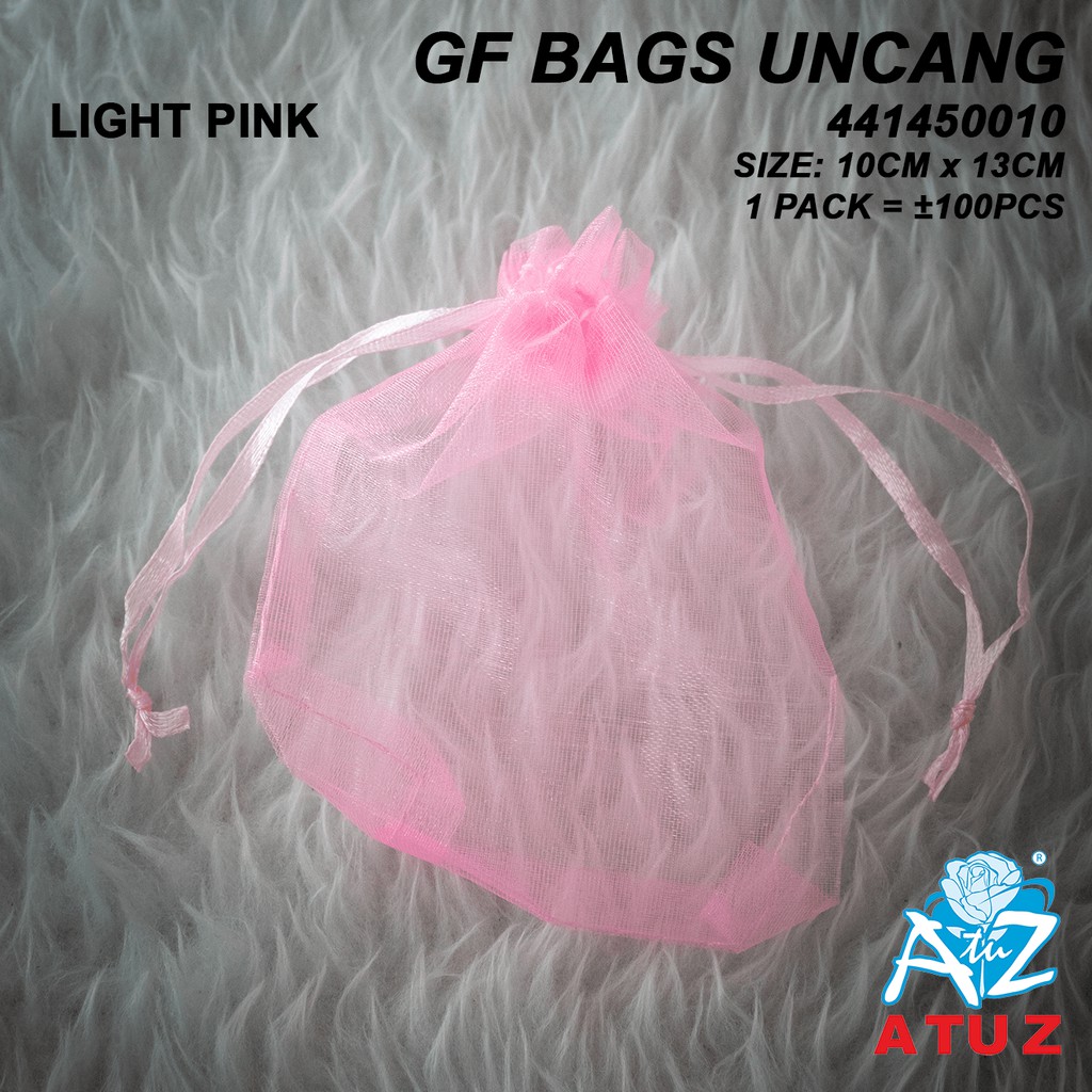 AtuZ Uncang Bag Organza 8*H12cm/14*H9cm/22*H26cm COMEL POUCH / BEG ...