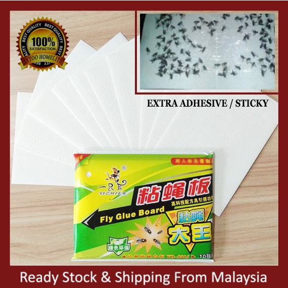 Fly Sticker Sticky Trap Flies Trap Insect Stick Strong Sticky Flies ...