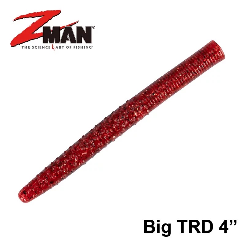 [Jingduo Lure] Z-MAN ZMAN 4 Inch Stick Worm (6pcs) Made In Usa BIG TRD ...