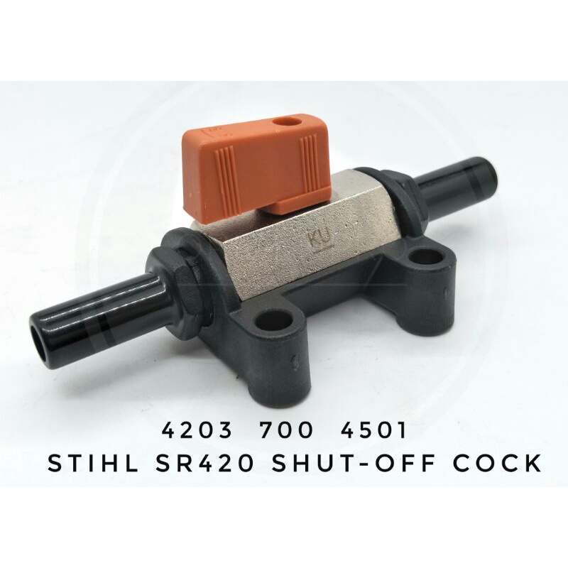 STIHL SR420 MIST BLOWER Shut Off Cock 4203 700 4501 STIHL® genuine ...