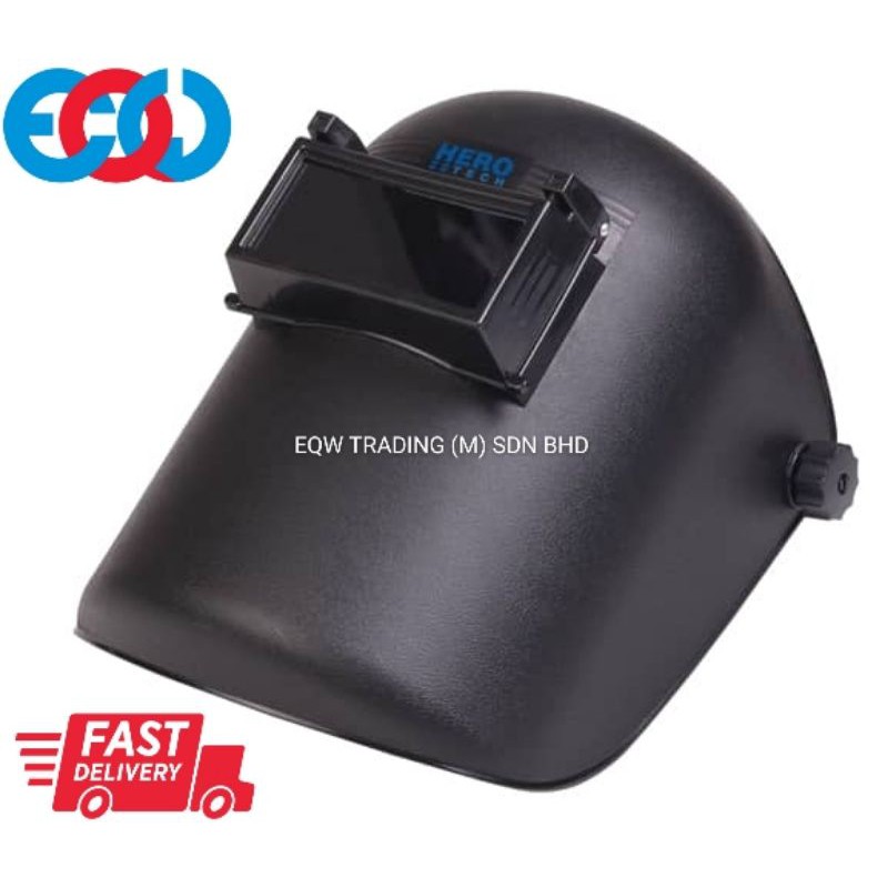 HEAVY DUTY HEROTECH 2 x 4 WELDING HELMET TOPI HEAD SHIELD HERO-WHF02 ...
