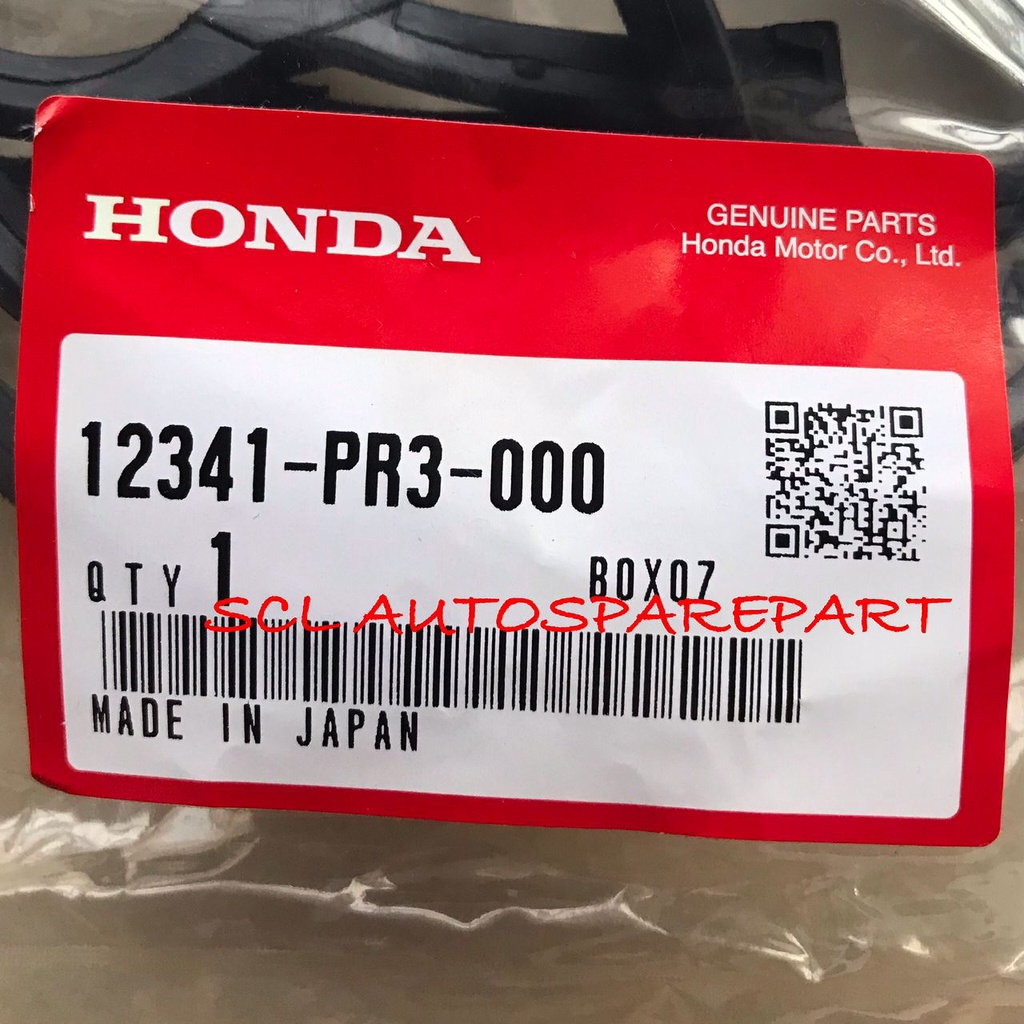 [ SCL AUTOSPARE ] 12341-PR3-000 Honda Genuine Valve Cover Gasket Honda ...