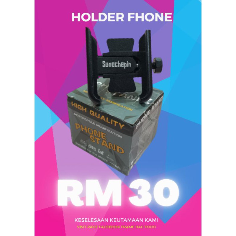 HOLDER PHONE / STAND FHONE / RACK / GRABFOOD / FOODPANDA / LALAMOVE ...