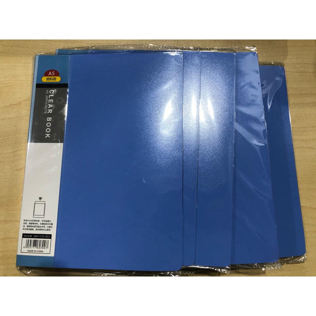 A5 Pocket File (20 Pocket) | Shopee Malaysia