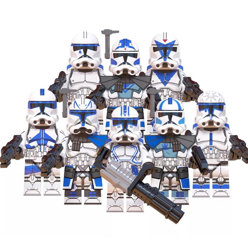 New Stars War Minifigures ARC Trooper Clone Storm Troopers Block ...