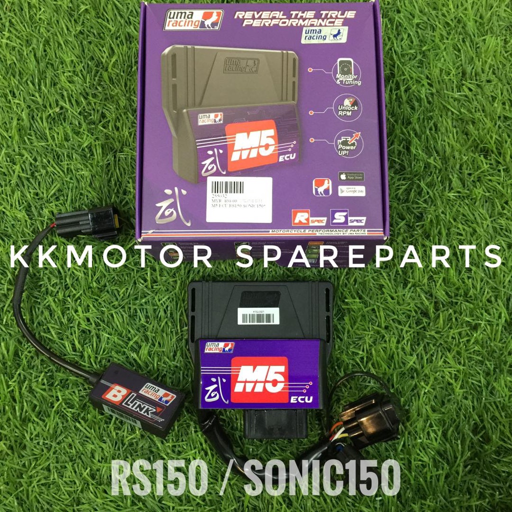 UMA RACING M4 M5 ECU WITH B-LINK Y15 V2 Y15V2 / Y15ZR FZ150I R15 V2 ...