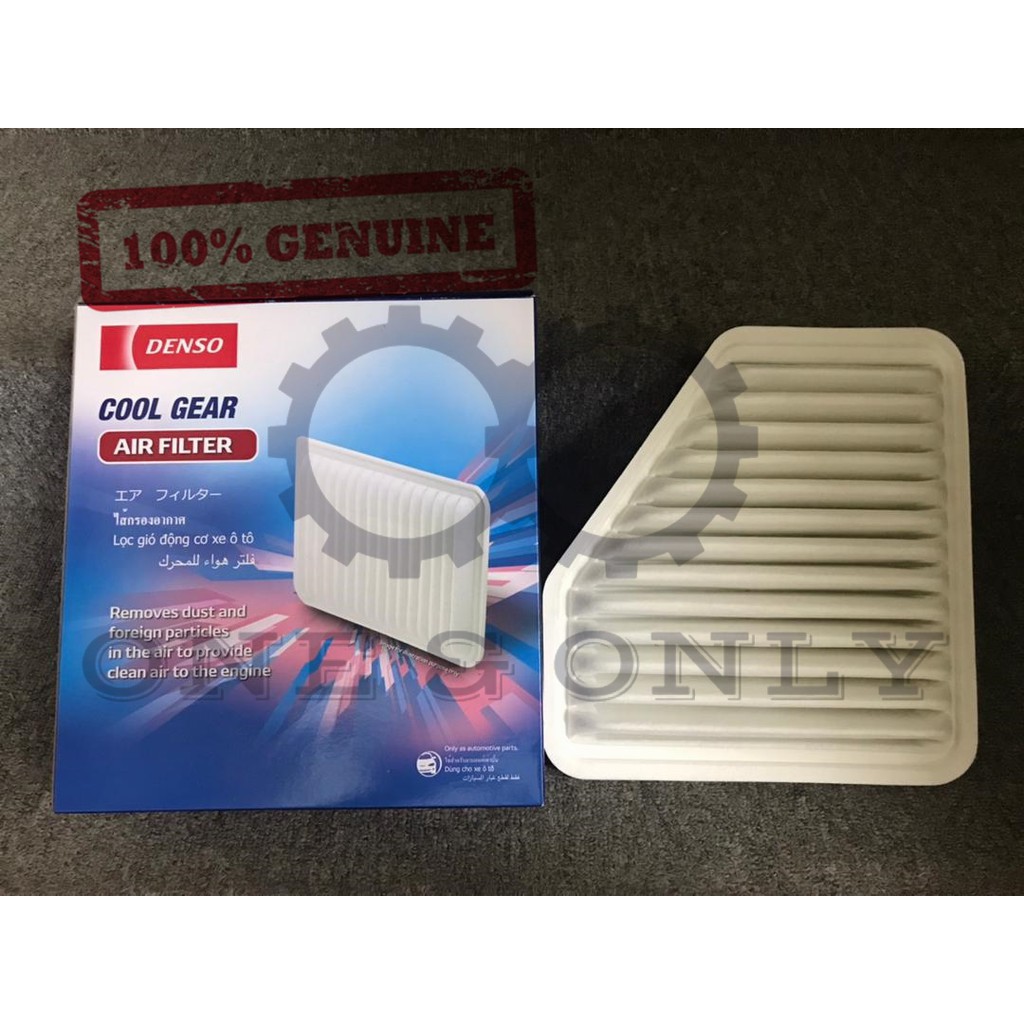 100% GENUINE DENSO COOL GEAR AIR FILTER TOYOTA VELLFIRE ALPHARD ANH20 ...