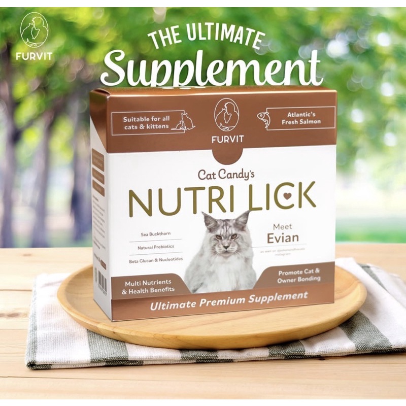 FURVIT PREMIUM BOOSTER CAT CANDY NUTRI LICK / Vitamin Kucing Johan and ...