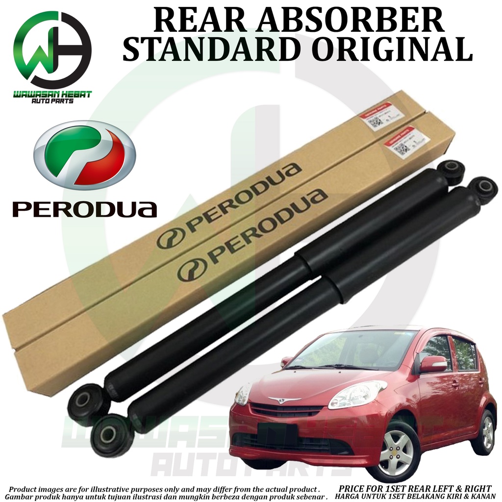 Perodua Myvi Rear Shock Absorber [ 1Pair ] [ Original ] (2005-2011 ...
