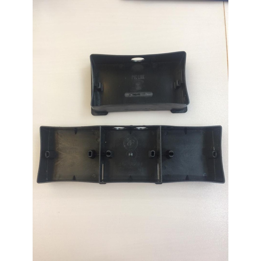 PVC ELECTRICAL CONCEAL BOX - BLACK (3X6/3X10 ) | Shopee Malaysia