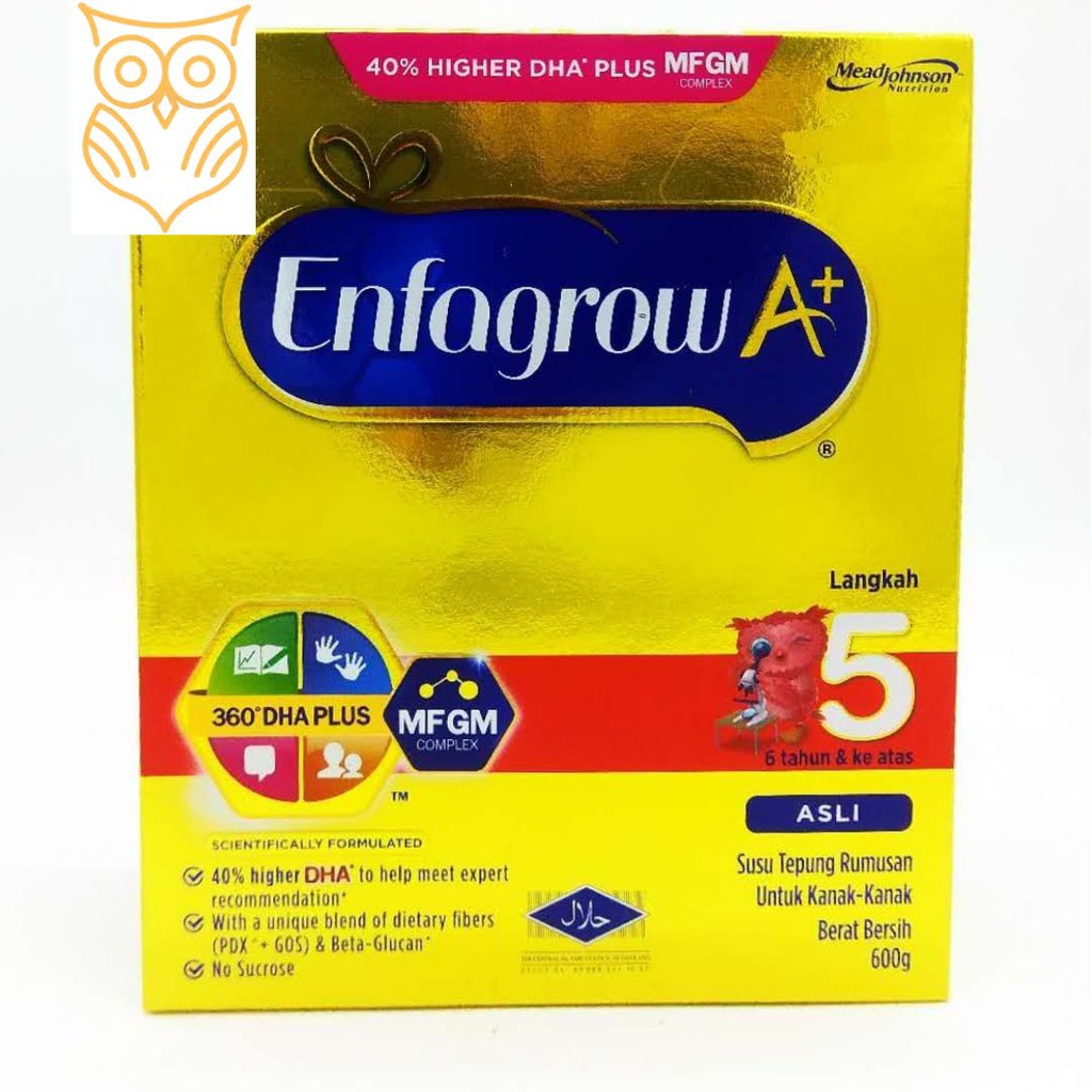 Enfagrow A+ Step 5 Original (6 years & above) 580gm | Shopee Malaysia