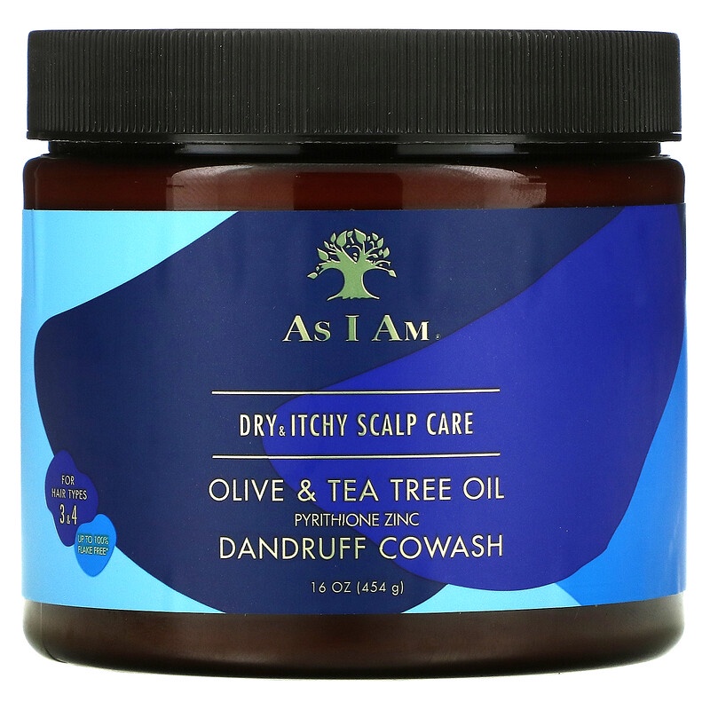 As I Am Dry & Itchy Scalp Care Dandruff CoWash , Olive & Tea Tree Oil ...