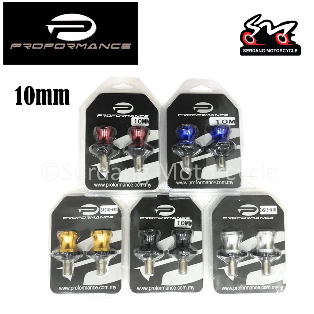 PROFORMANCE Motorcycle Bobbin Swing Arm Spool M6 M8 M10 Yamaha Honda ...