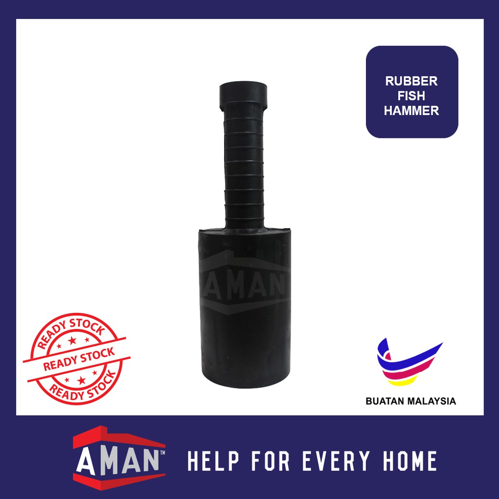 Rubber Fish Bone Hammer / Getah Tukul Ikan / Penukul Tulang / Penebuk ...