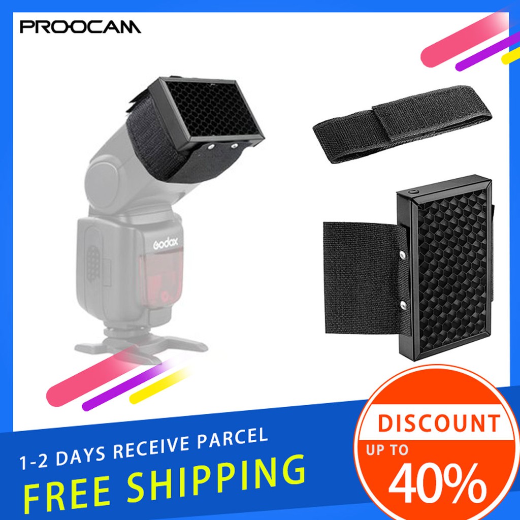 🔥💯Proocam DF-05 Universal Honeycomb Grid for External Camera Flashes ...