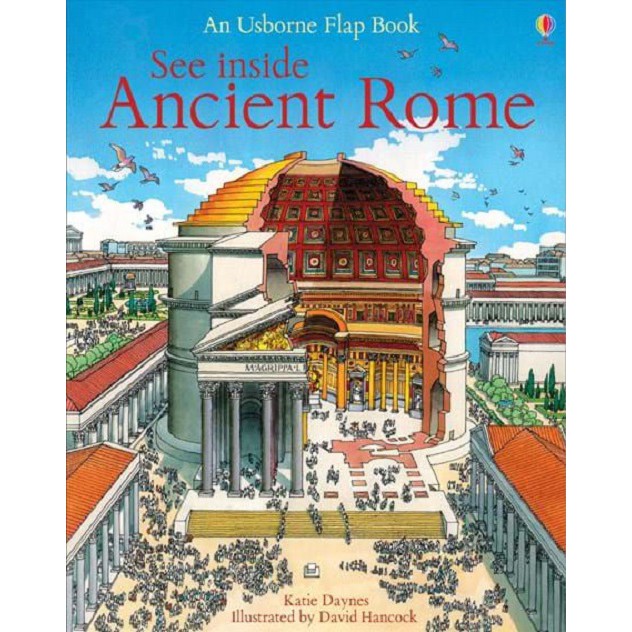 Usborne books - interactive flip open See Inside Ancient Rome | Shopee ...