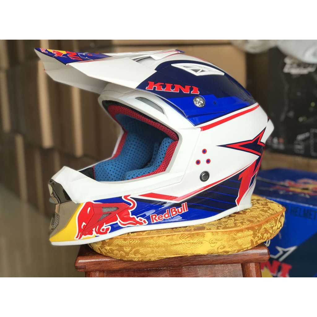 KINI REDBULL Competition Motocross Helmet [ORIGINAL] | Shopee Malaysia