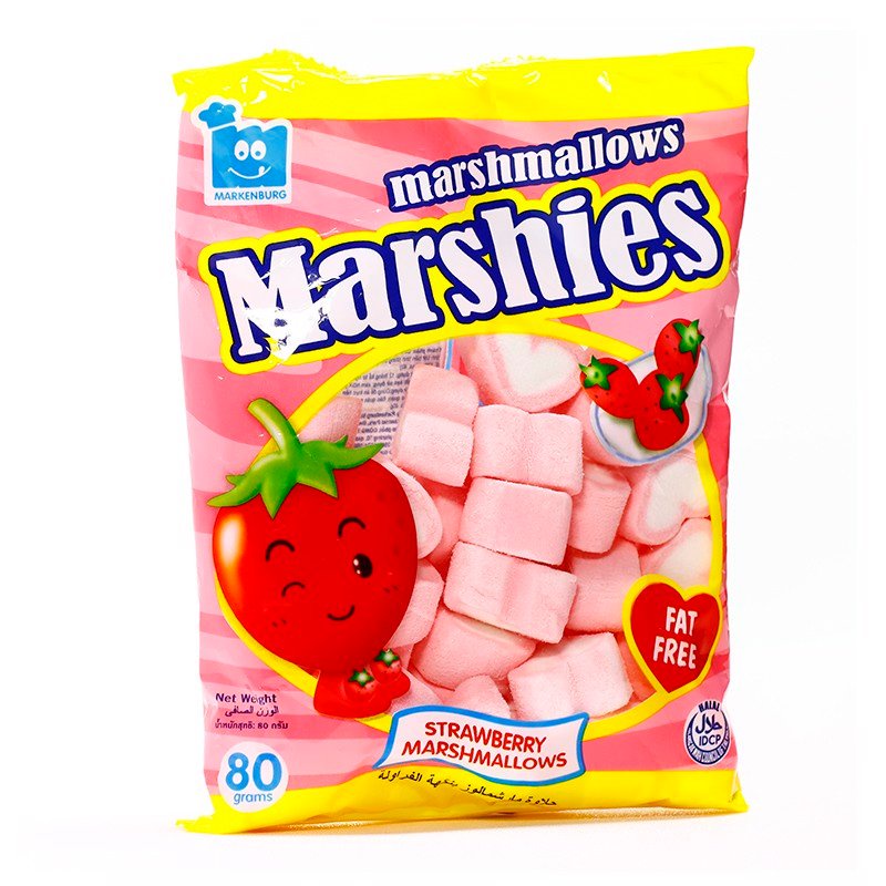 Marshies Markenburg Marshmallow Candy Pack (40g/80g) | Shopee Malaysia