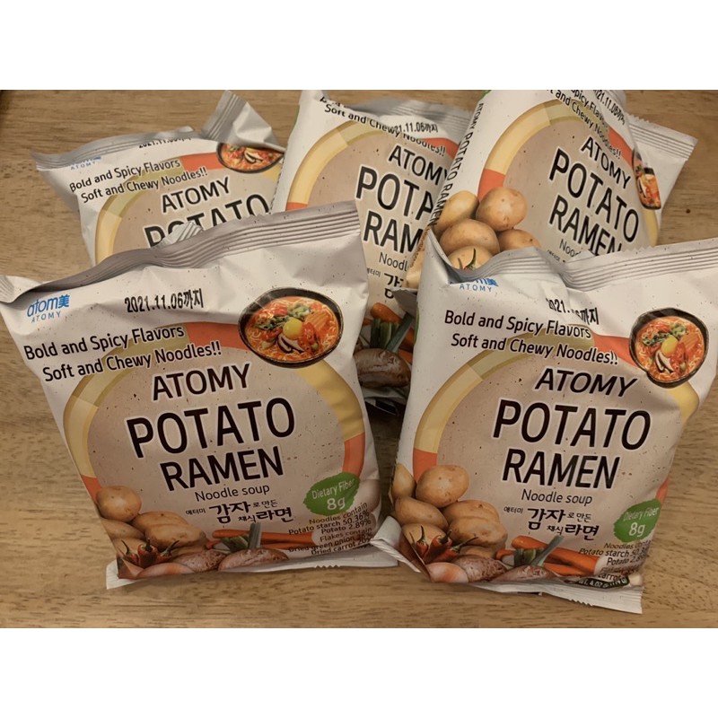 Atomy Korean Potato Ramen (Bundle set with 5 packets) | Shopee Malaysia